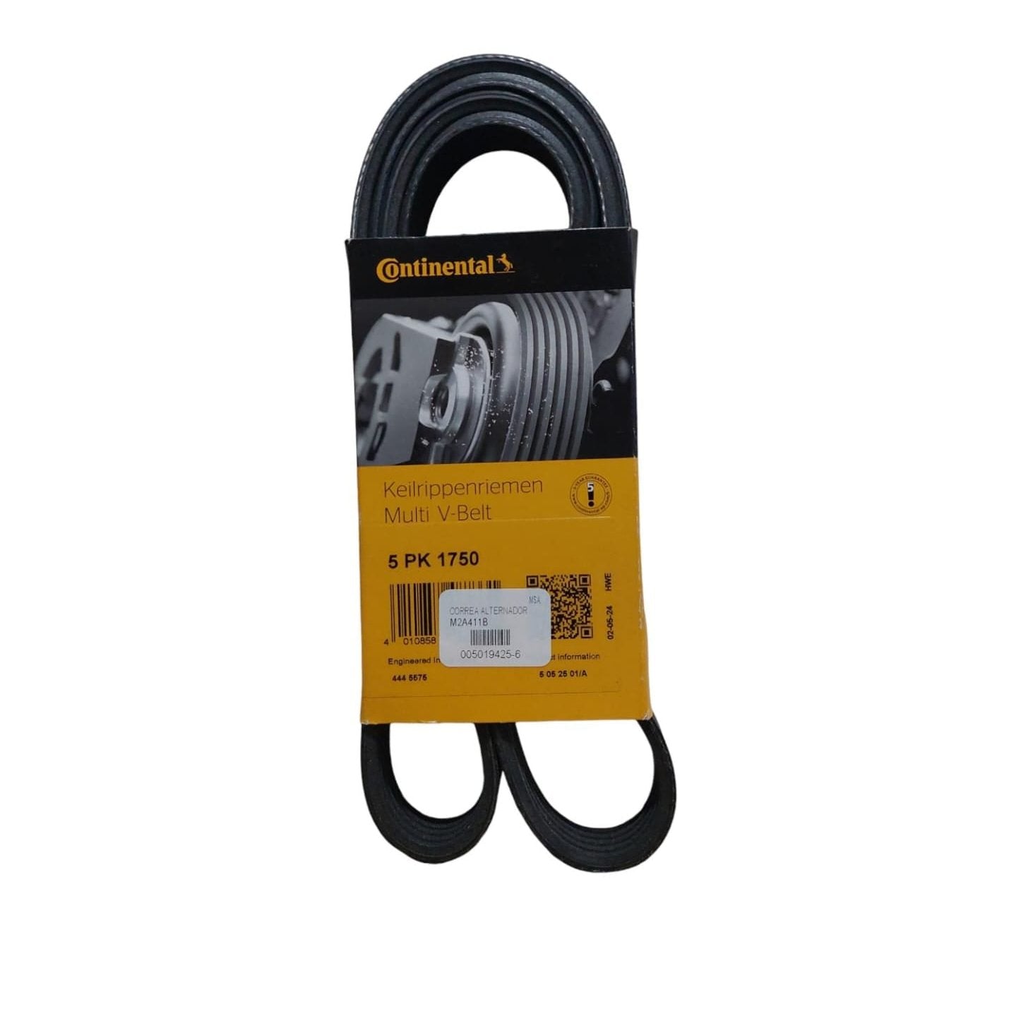 Correa de alternador 5PK 1750 Scenic 1 1.6 K4M 2001-2008 – Repuestos Rombo